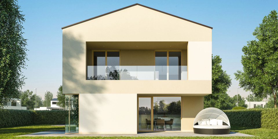 Casa prefabbricata su due piani unifamiliare - Giada - Wolf Haus