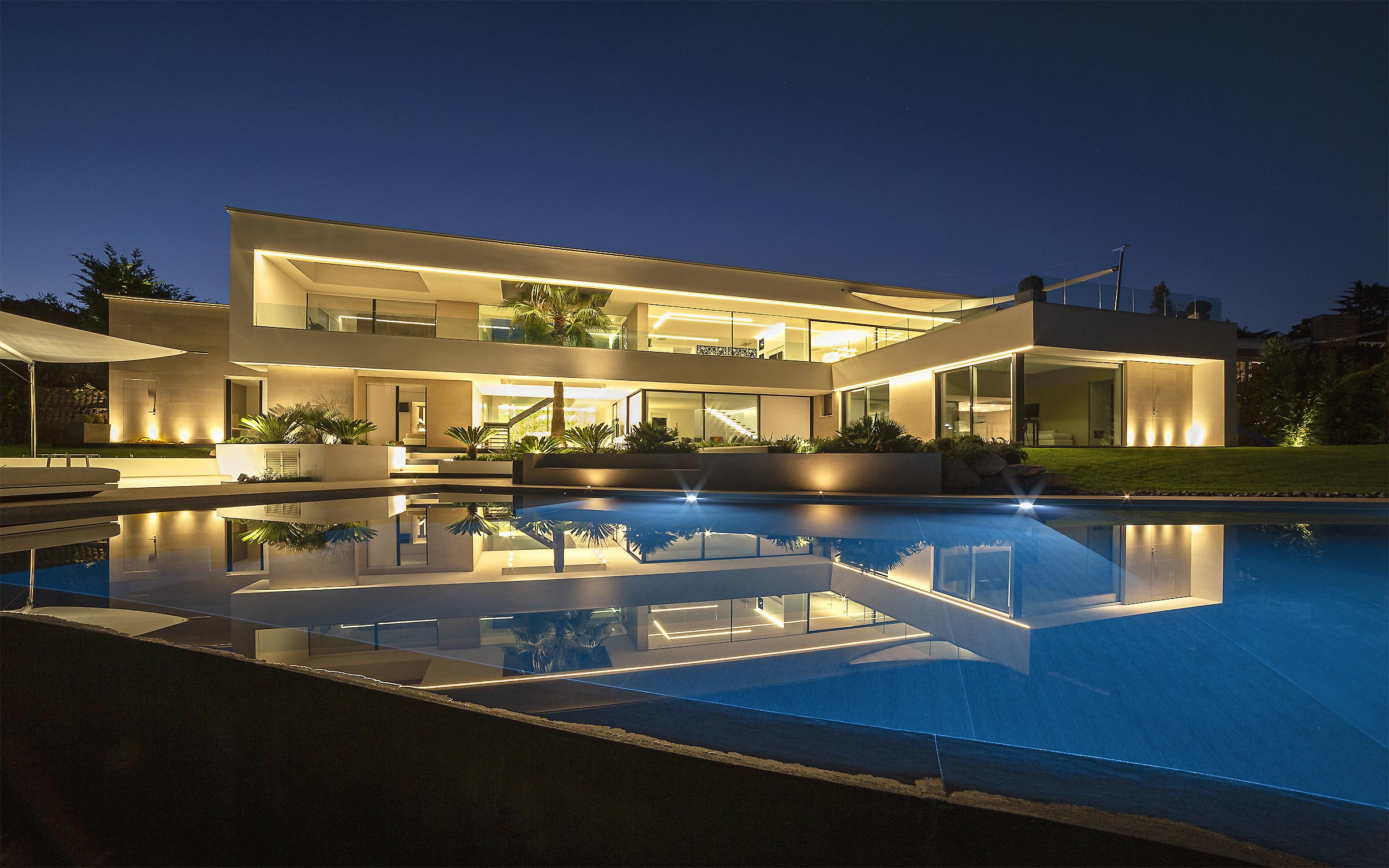 Single-family villa realised in the province of Brescia