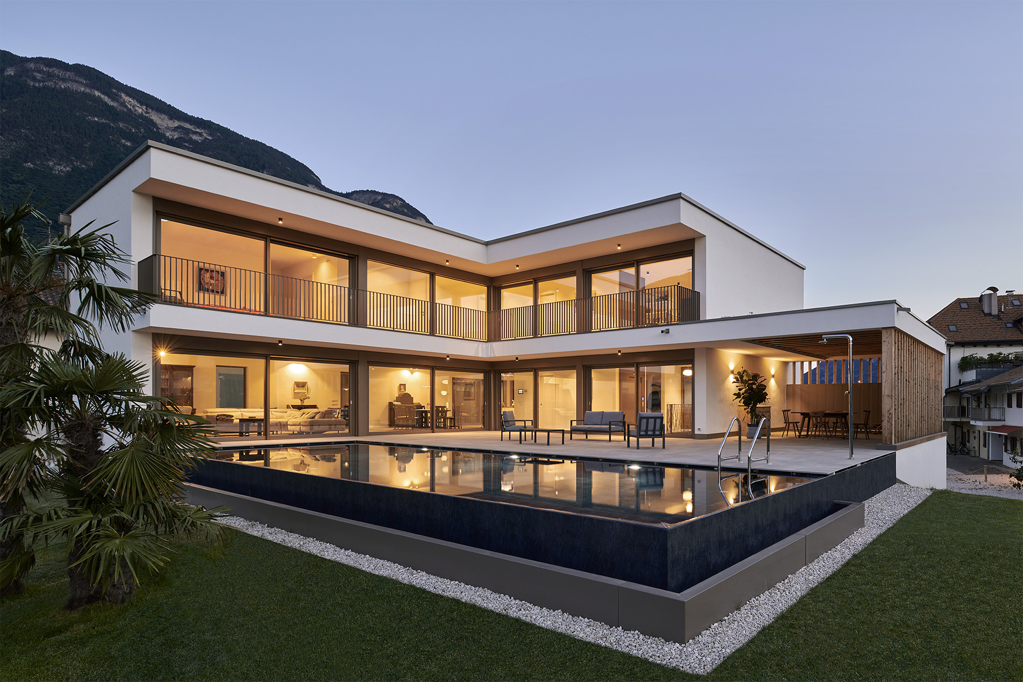 Villa Unifamiliare in legno su due piani a Bolzano - Wolf Haus